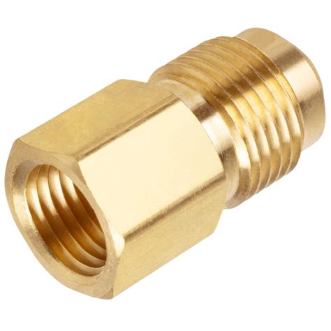 Brass Flare Tube Fitting Coupling Gas Adapter 38 Male