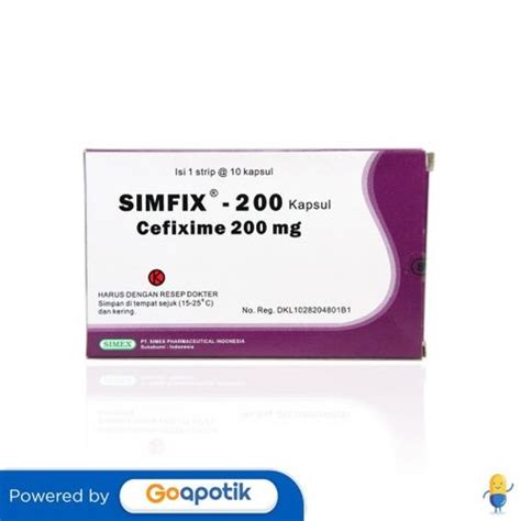 Jual Simfix 200 Mg Box 10 Kapsul Shopee Indonesia