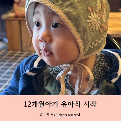 12개월아기 한그릇 유아식 돌아기 반찬 밥태기 극복 빨대컵 거부 네이버 블로그