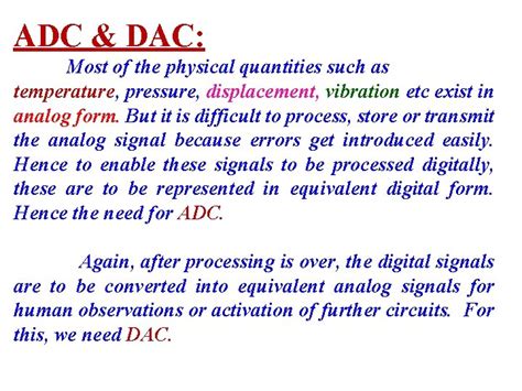 Difference Between Adc And Dac In Points At Jenny Collier Blog