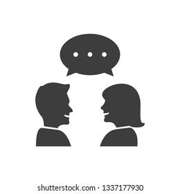 Chat Communication Icon Stock Vector (Royalty Free) 1337177930 ...
