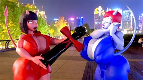 Rule 34 2025 2females 2girls 2women 3d Big Breasts Black Dildo