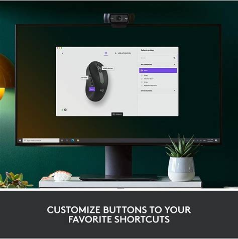 Logitech Signature M650 L Wireless Mouse Wireless Bt Connection 2000 Dpi Sensor 5x Buttons