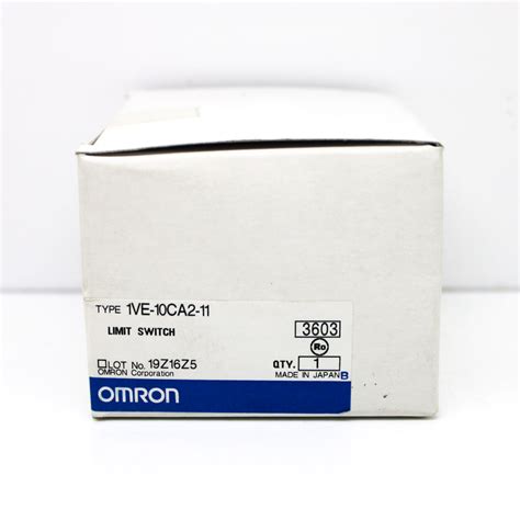 Omron Small Enclosed Limit Switch 1ve 10ca2 11 Primelec