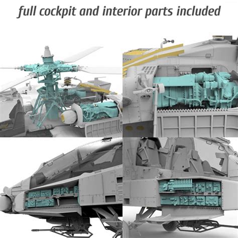Takom Ah 64d Apache Longbow Military Attack Helicopter Model Kit Scale 1 35
