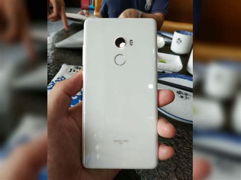 Xiaomi Mi Mix White Ceramic Version Is A Treat For The Eyes Gizbot News