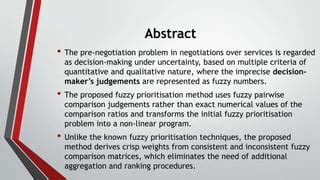 Evaluation Of Services Using A Fuzzy Analytic Hierarchy Process PDF Computer Software And