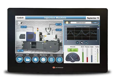 Unitronics Unistream 15 6 Built In A Larger And Faster Plc