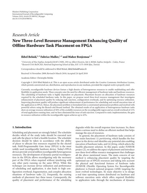 pdf new three level resource management enhancing quality of offline
