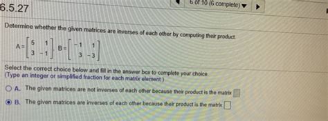 solved question help 1 the sizes of two matrices a and b are