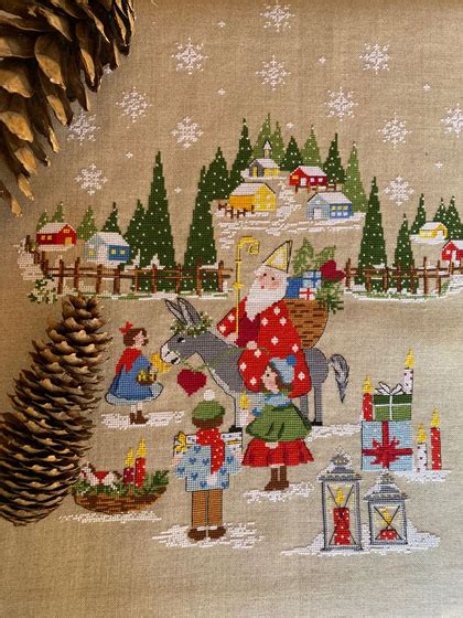 Saint Nicholas From Lilli Violette Cross Stitch Charts Cross Stitch