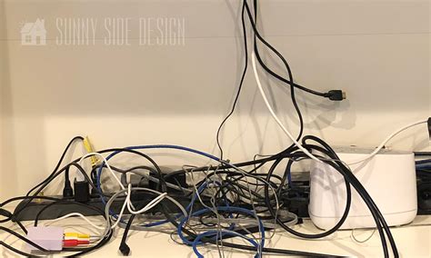 How To Easily Hide Desk Cords Sunnyside Home