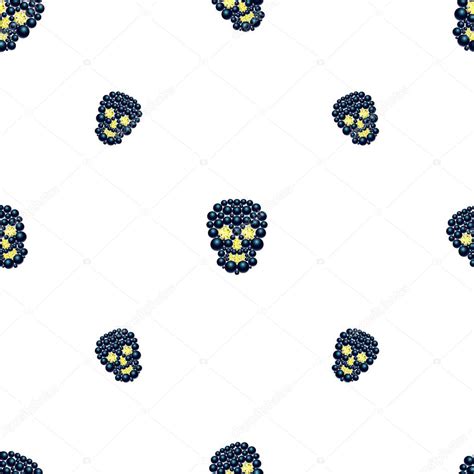 Patr N Sin Costuras Con Cr Neos Y Perlas Patr N Textil Ilustraci N De