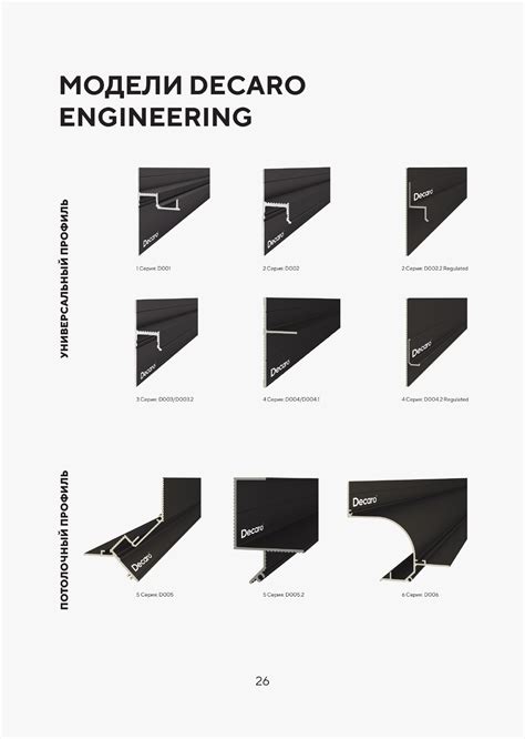 Теневой профиль купить в Минске цена Теневой разделительный профиль