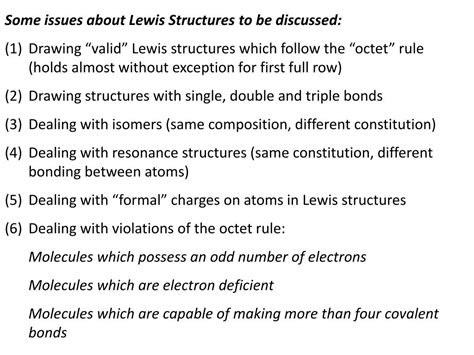 PPT Drawing Lewis Structures PowerPoint Presentation Free Download ID 6874166