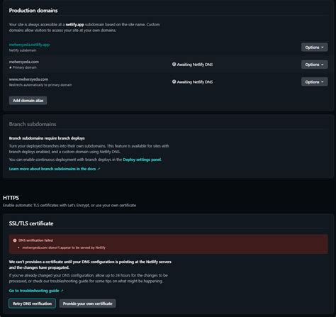 dns stuck on awaiting external dns support netlify support forums