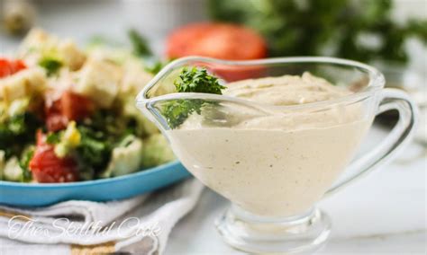 Roasted Garlic Caesar Dressing The Skillful Cook