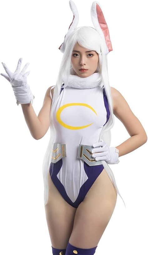 Nuoqi Miruko Cosplay Mha Rabbit Hero Mirko Cosplay Bunny Costume