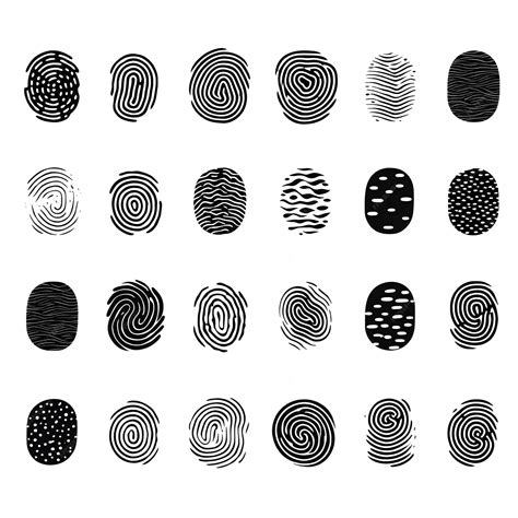 Premium Ai Image Artificial Intelligence Fingerprint Icon Set Created With Generative Ai