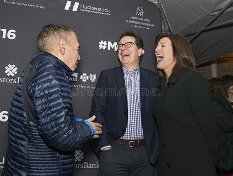 Gilbert Gottfried Cracks Up Evie Colbert And Stephen Colbert Royalty Free Stock Spon Evie