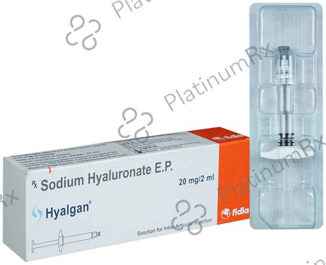 Hyalgan 20mg Injection 2ml View Uses Side Effects Price And