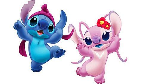 So Cute Stitch And Angela Dibujo De Stich Dibujos De Estich Stich