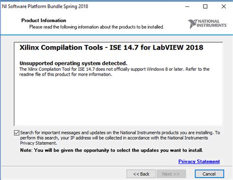 Solved Installing Fpga Vivado With Lv 2018 Ni Community