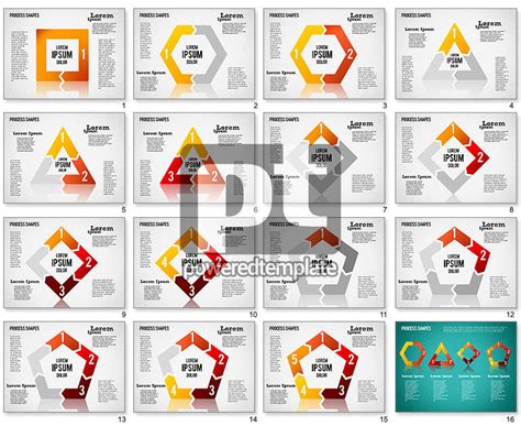 Process Geometric Shapes Toolbox Presentation Template For Google Slides And PowerPoint