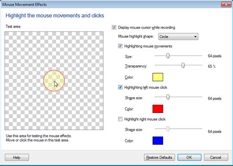 my screen recorder pro applying effects to your recording