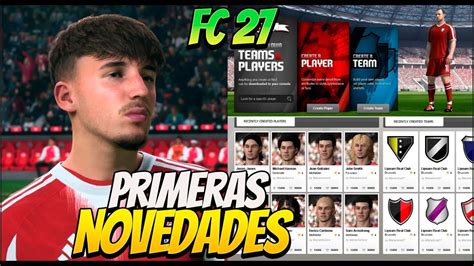 Primeras Novedades De Fc 27 Para Modo Carrera Youtube