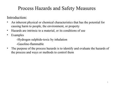 21251014process Hazards And Safety Measurespptx