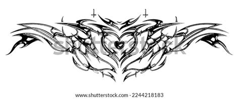 Succubus Tatouage L Ut Rus Veill E Au Image Vectorielle De Stock