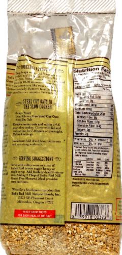 Bob S Red Mill Gluten Free Steel Cut Oats Oz Frys Food Stores