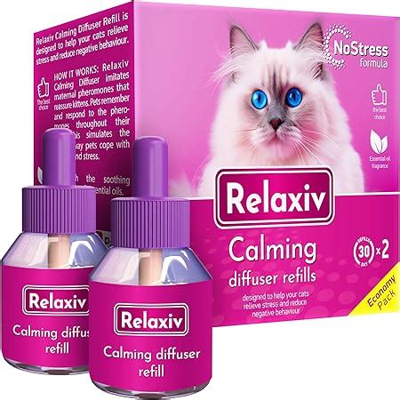 Amazon Com Calming Cat Diffuser Refill Anti Anxiety Pet Products Feline Calm Pheromones