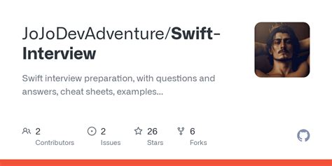 Github Jojodevadventureswift Interview Swift Interview Preparation