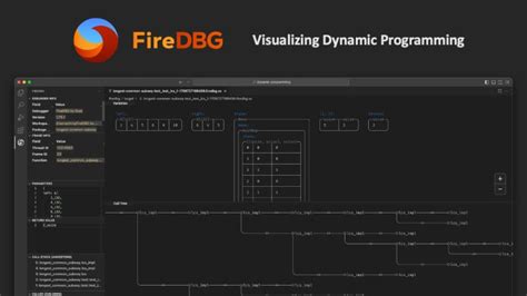 Visualizing Dynamic Programming Part 1 Firedbg 🔥 Time Travel