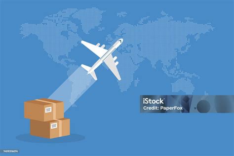 비행기화물 익스프레스 물류 배달 항공 우편 서비스 항공 우편 글로벌 운송 운송 개념 벡터 일러스트 레이 션 0명에 대한 스톡 벡터 아트 및 기타 이미지 Istock