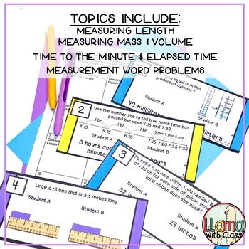 Measurement Error Analysis Task Cards And Google Slides Bundle TPT