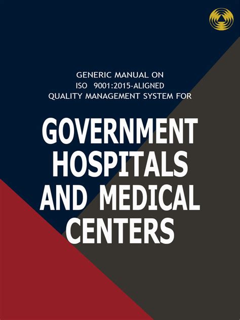Qms Generic Manual For Government Hospitals And Medical Centers Pdf
