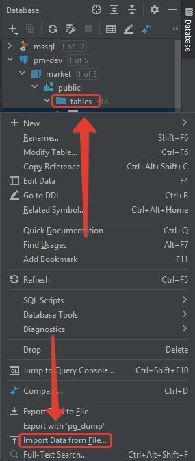 mongodb В intellij idea ultimate в datagrip не могу в меню найти