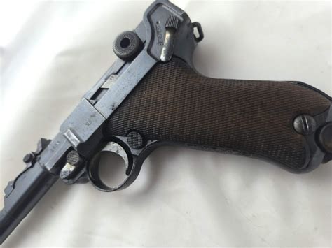 Pistolet Mauser Dwm Model 1914 Artyleryjski Kal 9mmp Broń Palna Pistolety Rewolwery