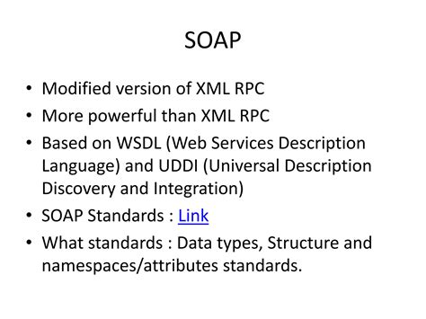Webservices Overview Xml Rpc Soap And Rest Pptx