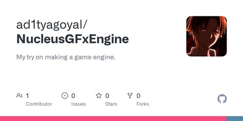 Github Ad Tyagoyal Nucleusgfxengine My Try On Making A Game Engine