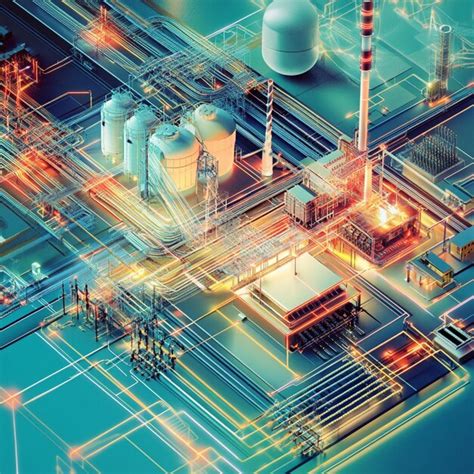 Image Of A Smart Grid System Optimizing Energy Use Across Various Sectors Premium Ai Generated