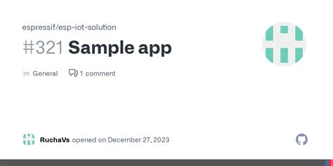 Sample App Espressif Esp Iot Solution Discussion 321 GitHub