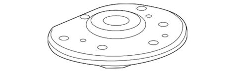 Genuine Land Rover Strut Mount Lr024477 Ebay