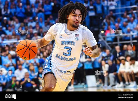 January 18 2025 North Carolina Sophomore Elliot Cadeau 3 Dribbles