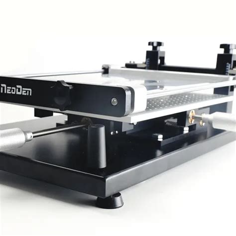 Manual Smd Stencil Solder Paste Printer Solder Printing Machine For Frameless Stencil Fp2636
