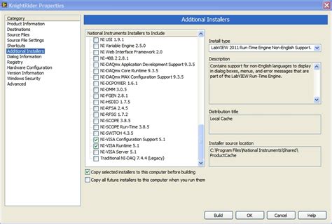 Creating An Installer Ni Community