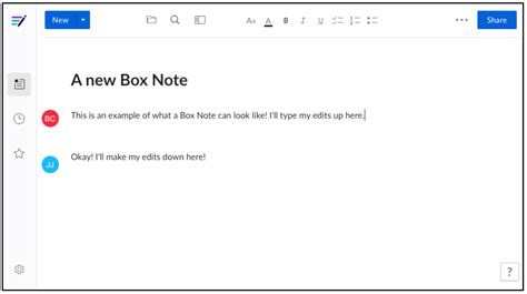 Box Notes Technology Services